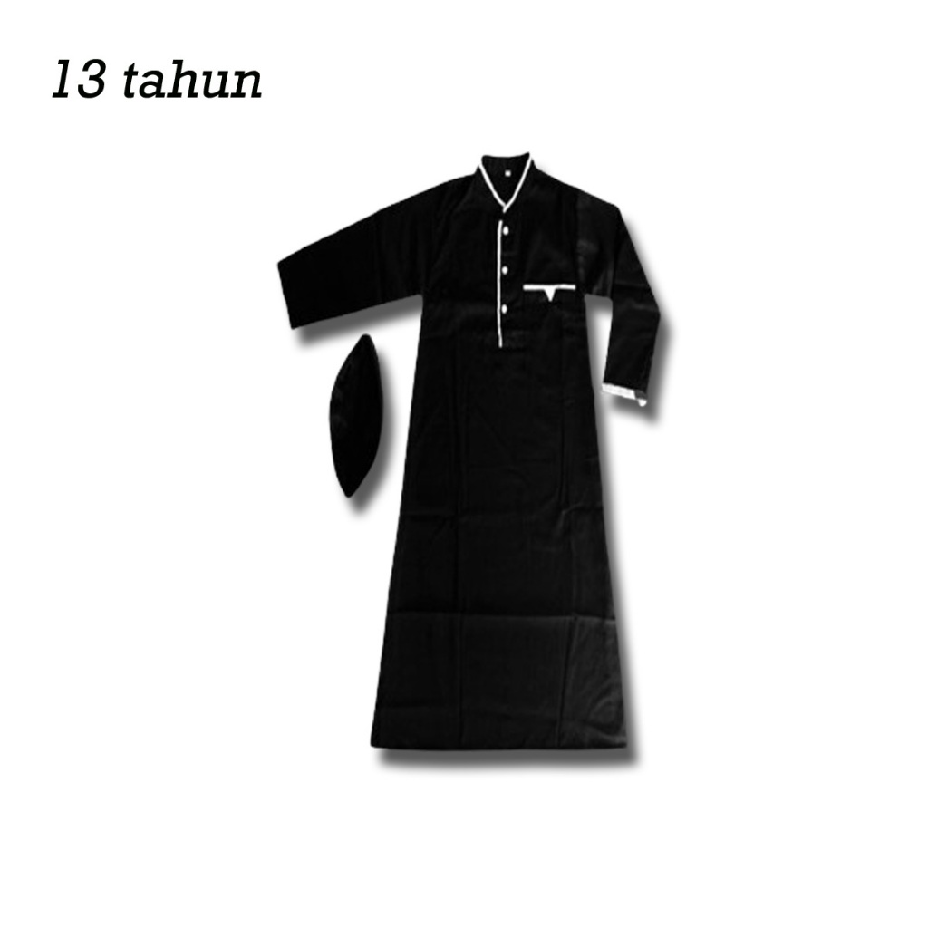 Jual JUBAH MUSLIM ANAK COWOK USIA 13-15 TAHUN / PAKAIAN MUSLIM ANAK ...