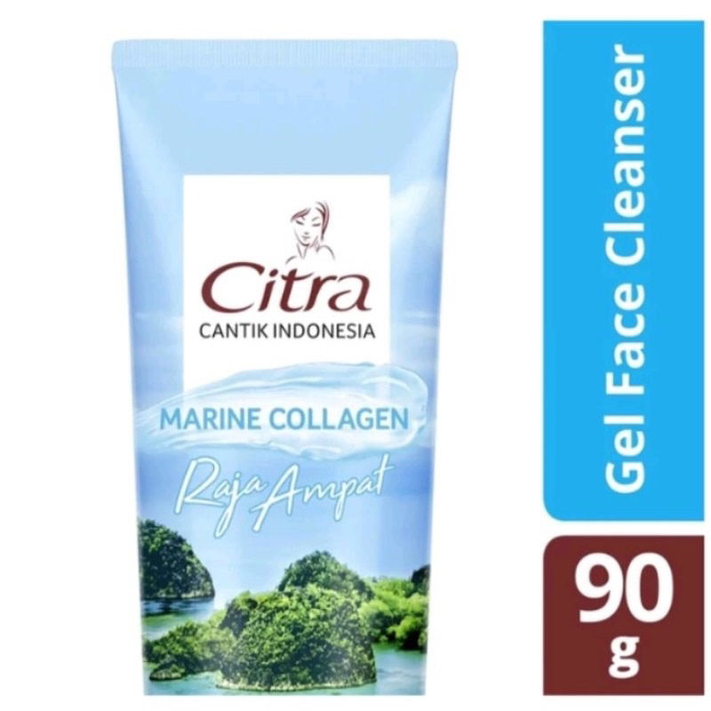 Jual CITRA MARINE COLLAGEN Facial face cleanser 90gr [RIJEK KEMASAN ...