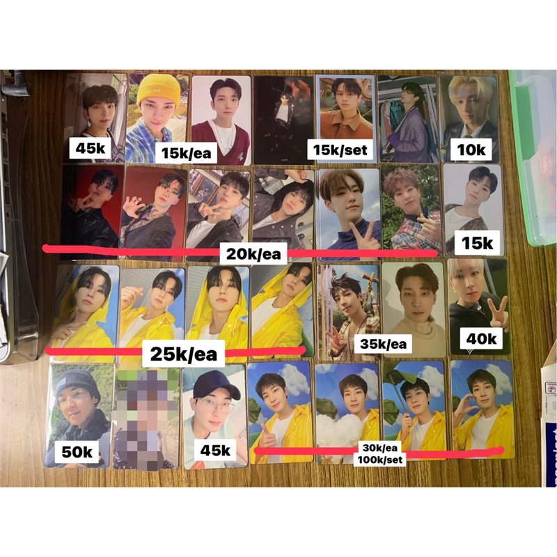 Jual (BACA DESKRIPSI, BACA SLIDE AKHIR) Photocard Official Seventeen Joshua, Hoshi, Wonwoo, DK ...