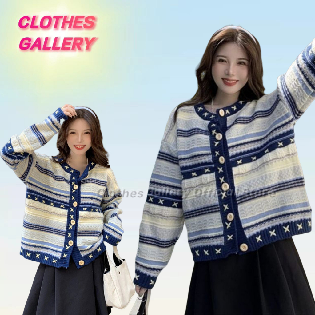 Jual Clothesgallery LINNA Cardigan Rajut Premium / Renjun Cardigan Premium BKK | Shopee Indonesia