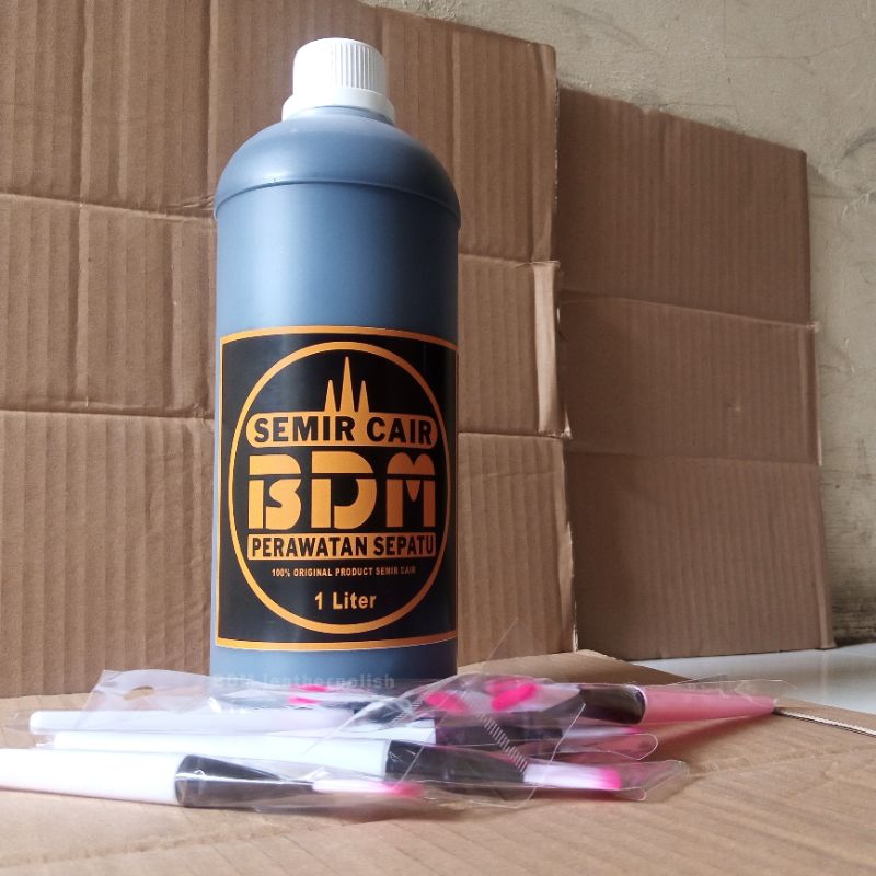 Jual Semir sepatu hitam 1kg / semir cair / SEMIR Sepatu Kulit Gratis ...