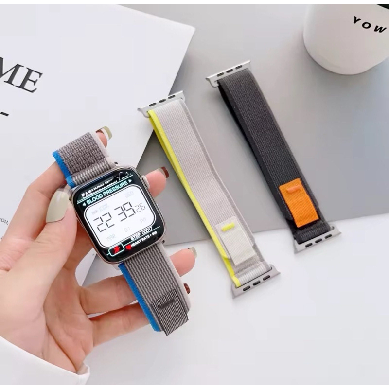 Jual PROMO!!! NEW STRAP TRAIL NYLON LOOP SMARTWATCH UKURAN 38/40/41/42 ...