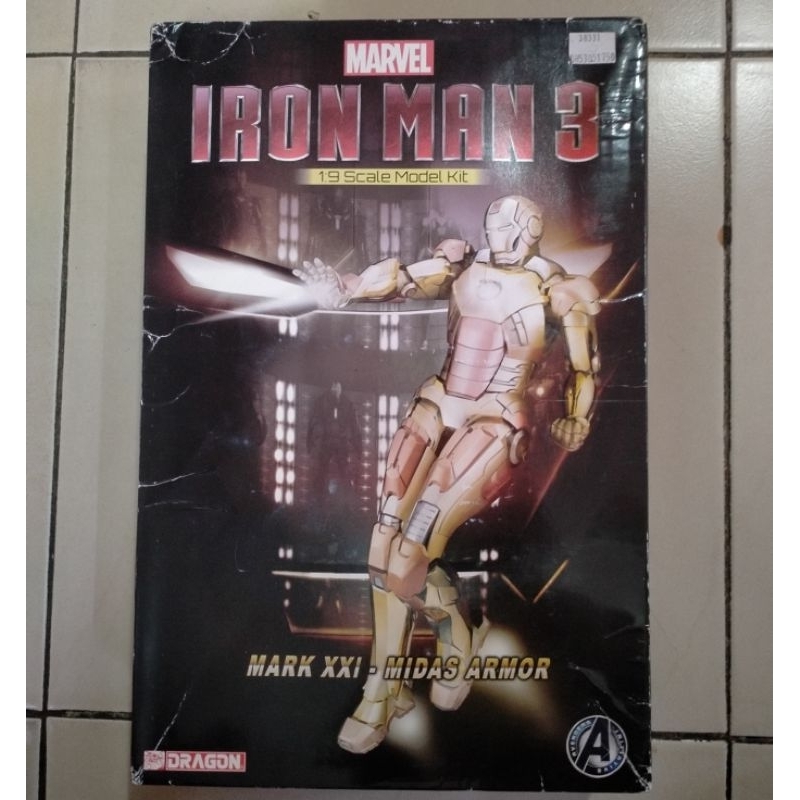 Jual Iron Man 3 Mark XXI-Midas Armor Model kit 1:9 Scale | Shopee Indonesia