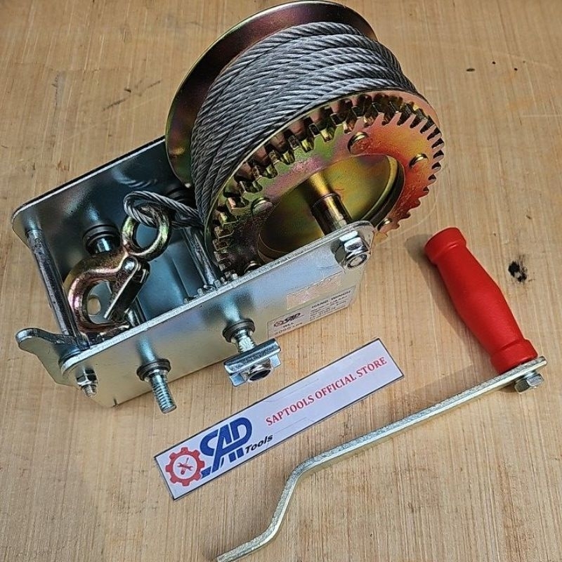 Jual handwinch 1000kg hand winch 2000lbs hand winch 1000 kg hand winch ...