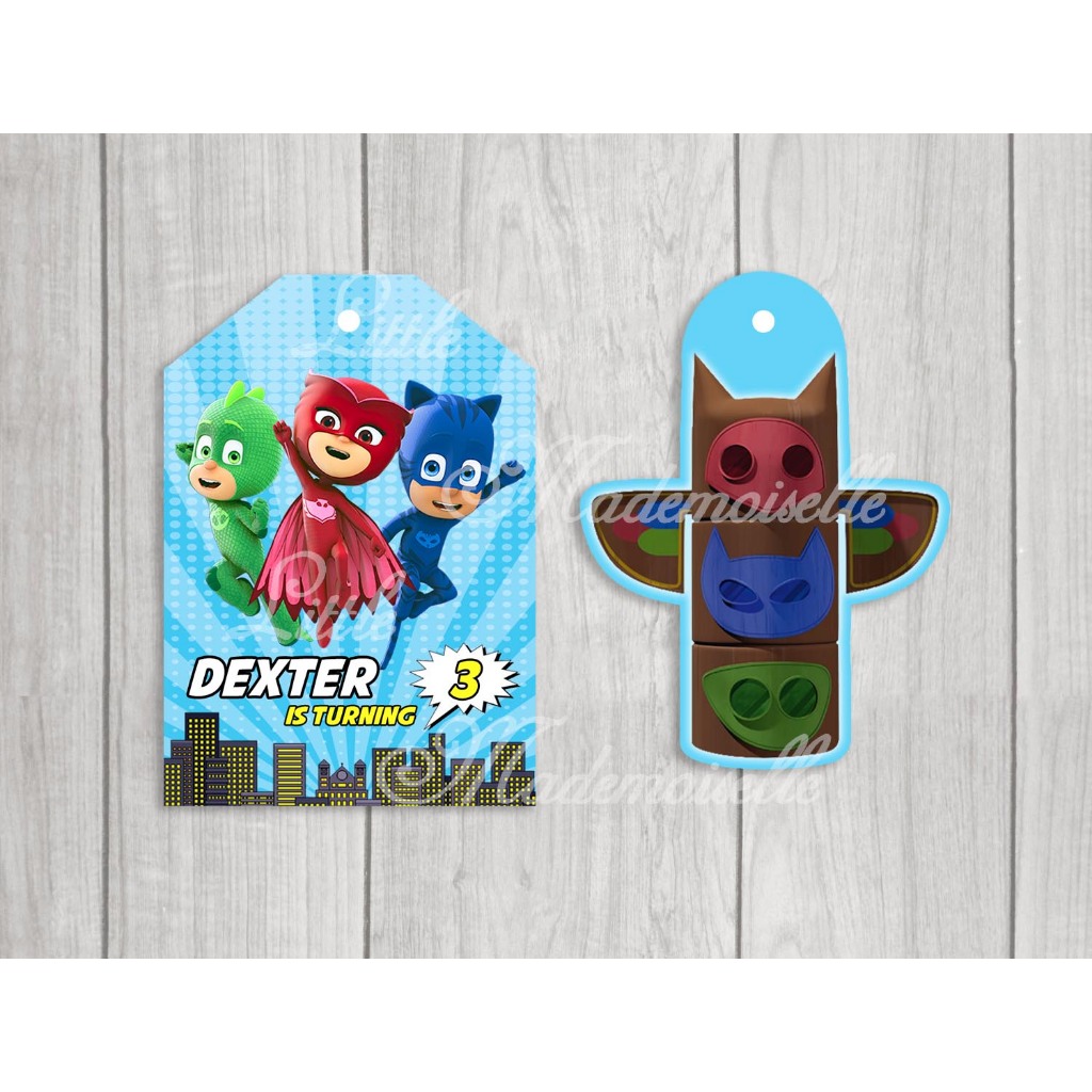 Jual Thank you tag PJ Mask | Shopee Indonesia