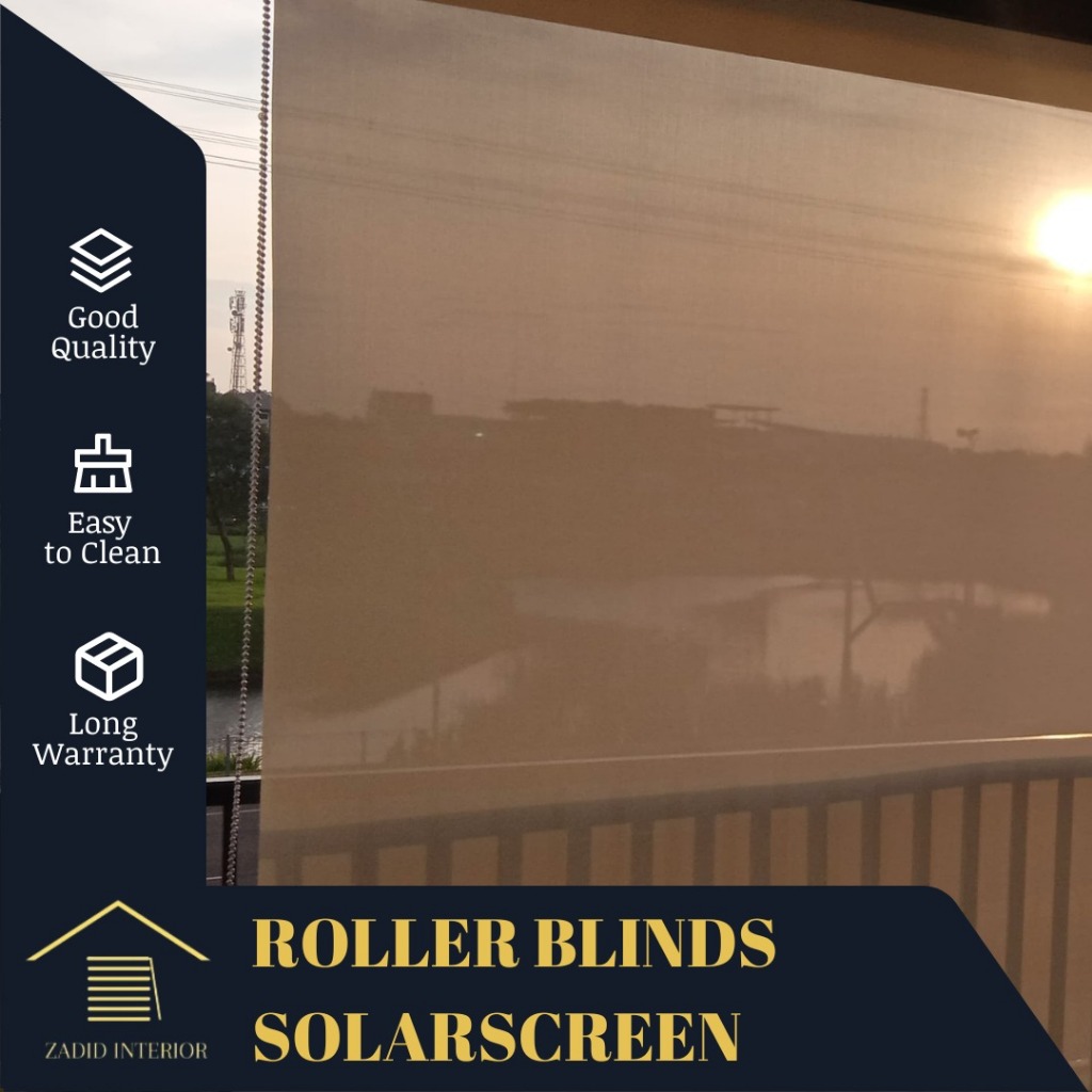 Jual Roller Blind Solarscreen - Tirai Outdoor - Krey Gulung Custom ...