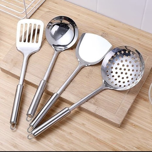 Jual SPATULA 4 IN 1 SUTIL STAINLESS STEEL SEPATULA SET ISI 4 PCS ...