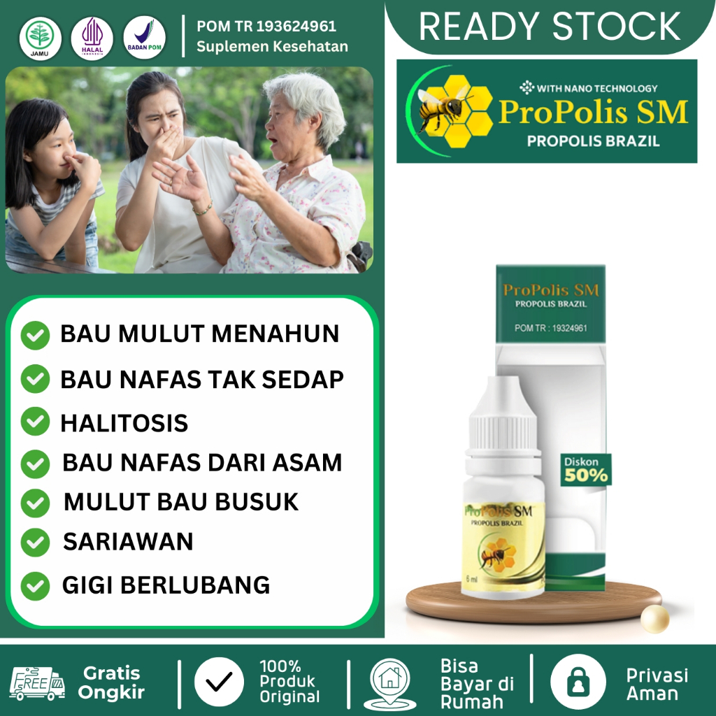 Jual Obat Bau Mulut, Penghilang Bau Mulut Menahun, Bau Nafas Kronis Tak ...