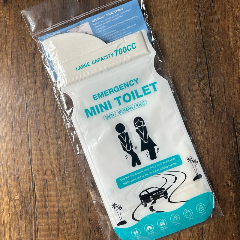 Jual EMERGENCY MINI TOILET-PORTABLE URINE | Shopee Indonesia