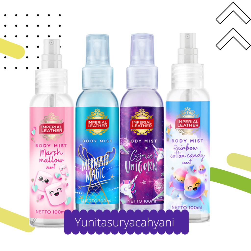 Jual Imperial Leather Body Mist Marshmallow/Mermaid Magic/Cosmic ...