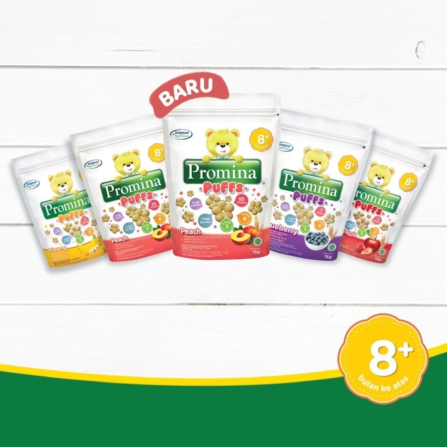 Jual Promina Puffs 15 g / Promina PUFFS Snack Bayi 15 gr / Snack bayi ...