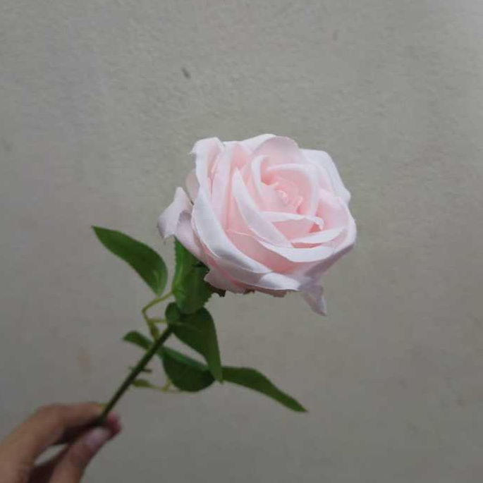 Jual MAWAR SINGLE STEM BUNGA MAWAR TANGKAI ARTIFICIAL FLOWER BUNGA ROSE ...