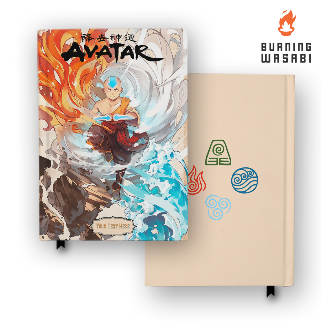 Jual Notebook Buku Avatar 2 Aang The Last Airbender Elements Hardcover ...