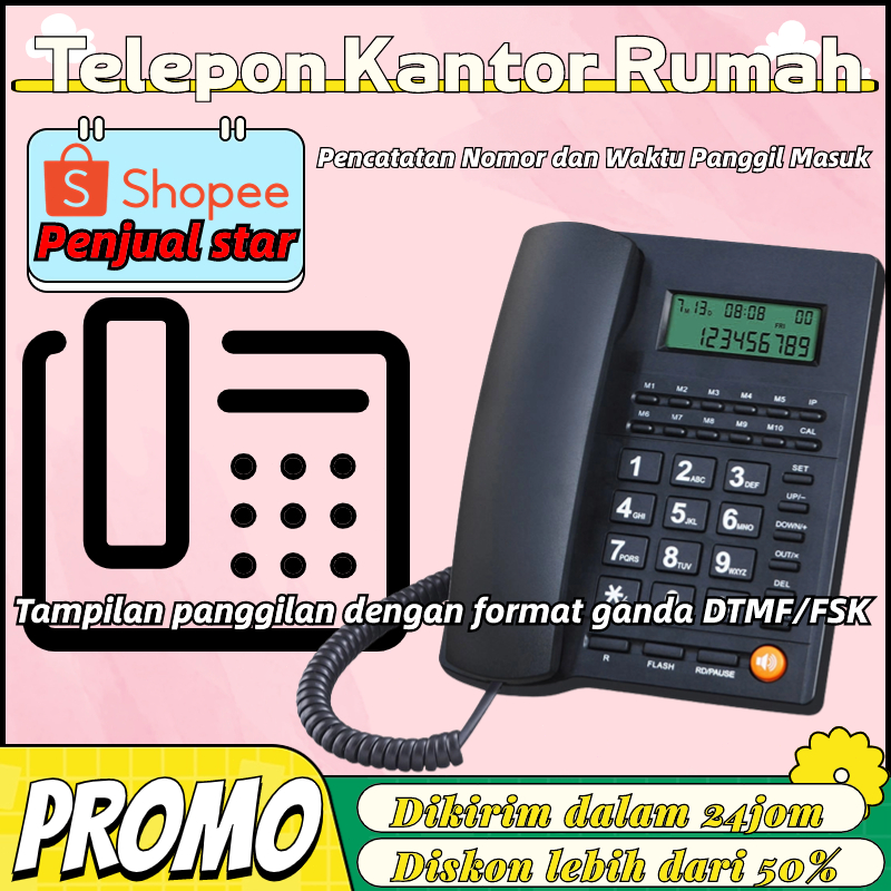 Jual Display Panggilan Masuk LCD, Garis Telepon Tanah, Ponsel Tanah ...