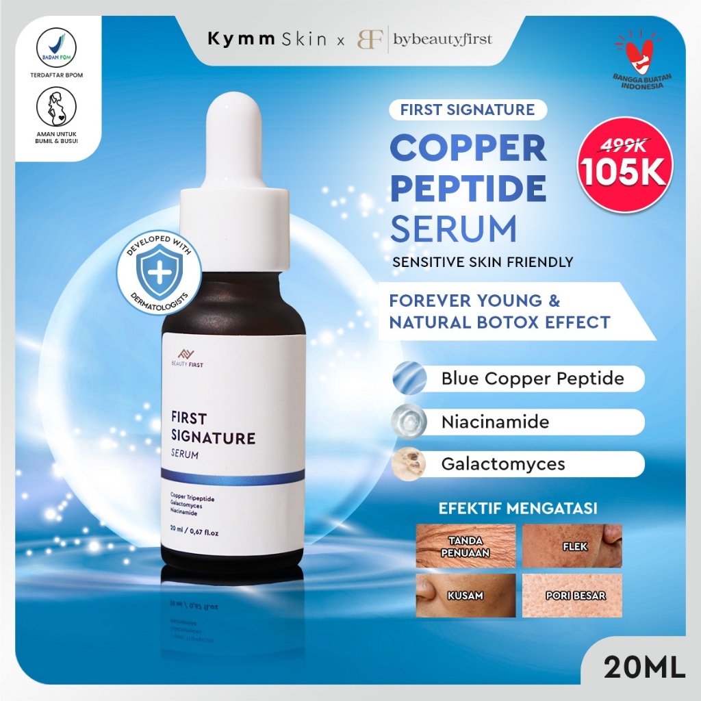 Jual KYMM SKIN Copper Peptide First Signature Serum | Kenyal ...