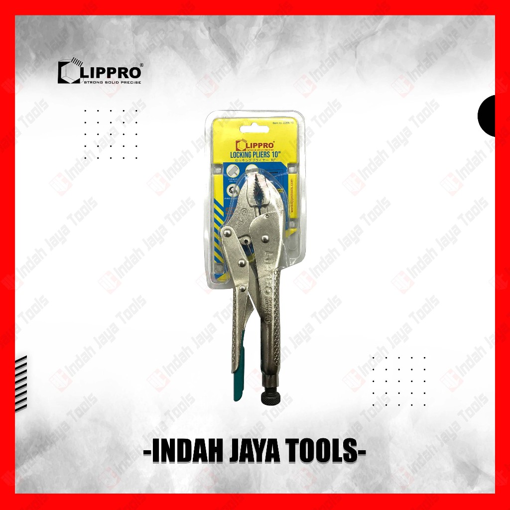 Jual LIPPRO 228N-11 Tang Buaya 10 Inch - Tang Jepit Locking Pliers Vice ...