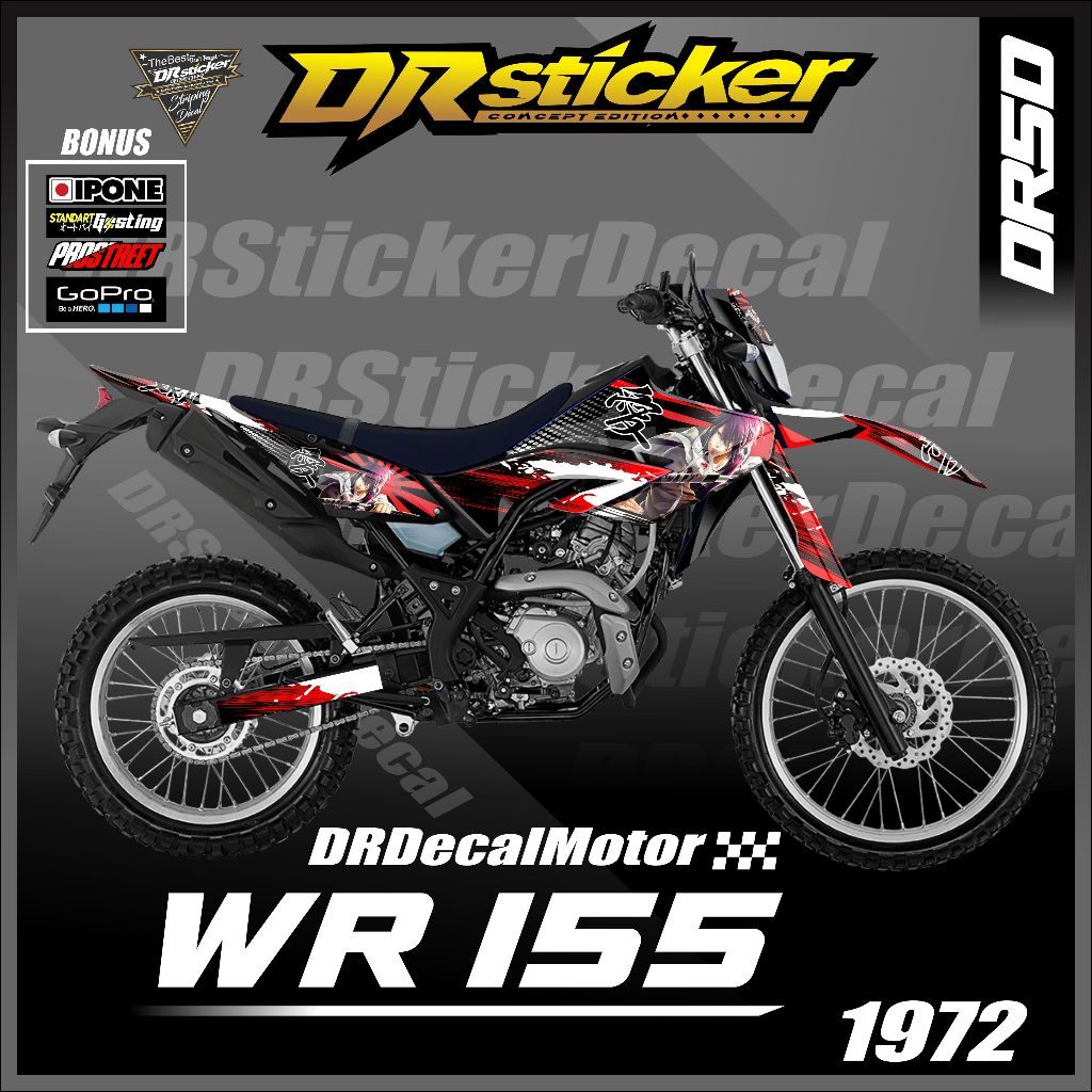 Jual Decal sticker Wr 155 - fullbody variasi terbaru keren bisa req ...