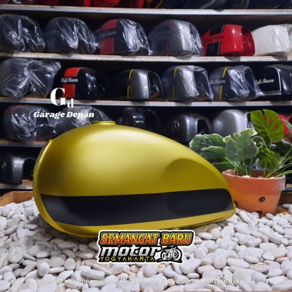 Jual TANGKI CUSTOM POLOS PREMIUM MEGAPRO, THUNDER 125, TIGER GL SCORPIO ...