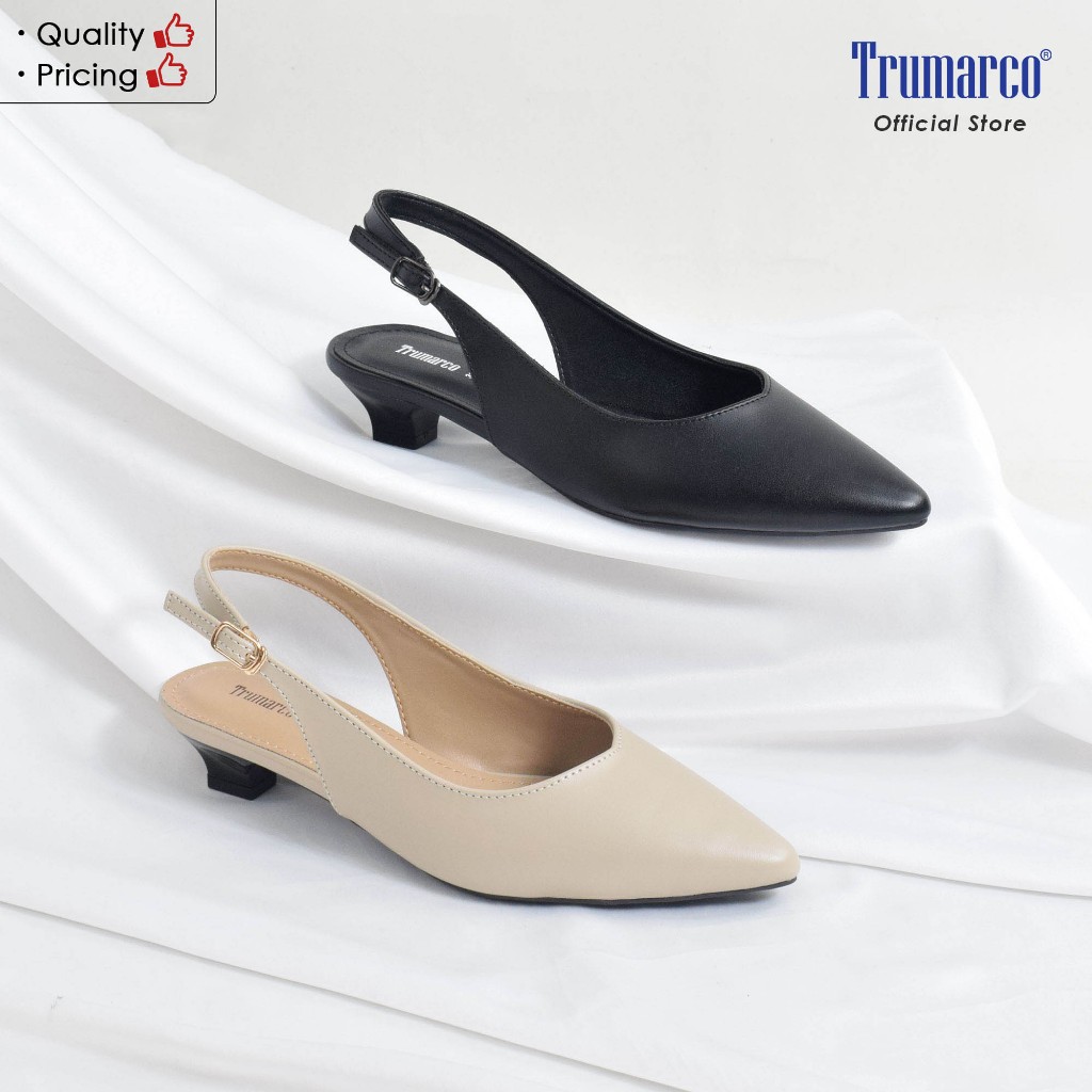 Jual TRUMARCO Sepatu Pantofel Wanita Slingback / Sepatu Kerja Wanita ...