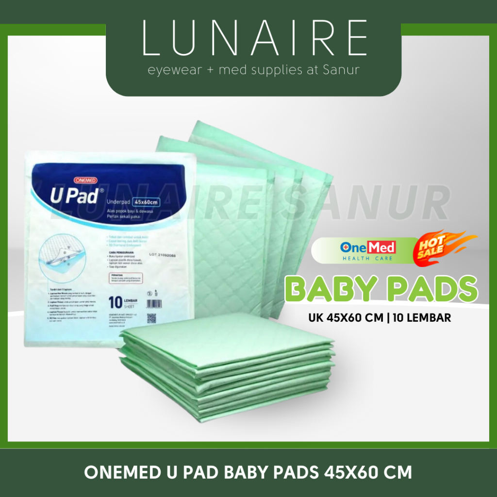 Jual Upad Underpad Bayi 45X60 CM 1 Bag Isi 10 Perlak Alas Popok Dengan ...