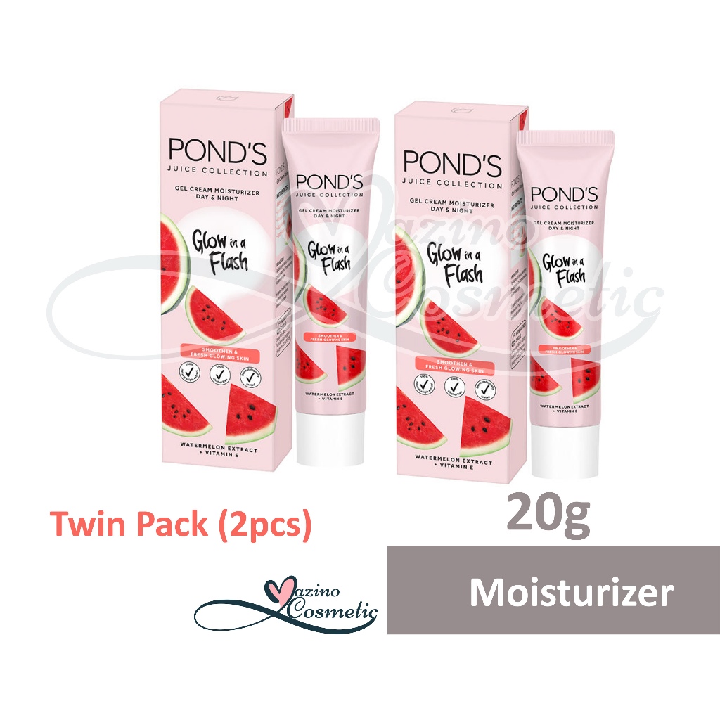 Jual (Twinpack) Ponds Juice Collection Watermelon Extract + Vit E 20g ...