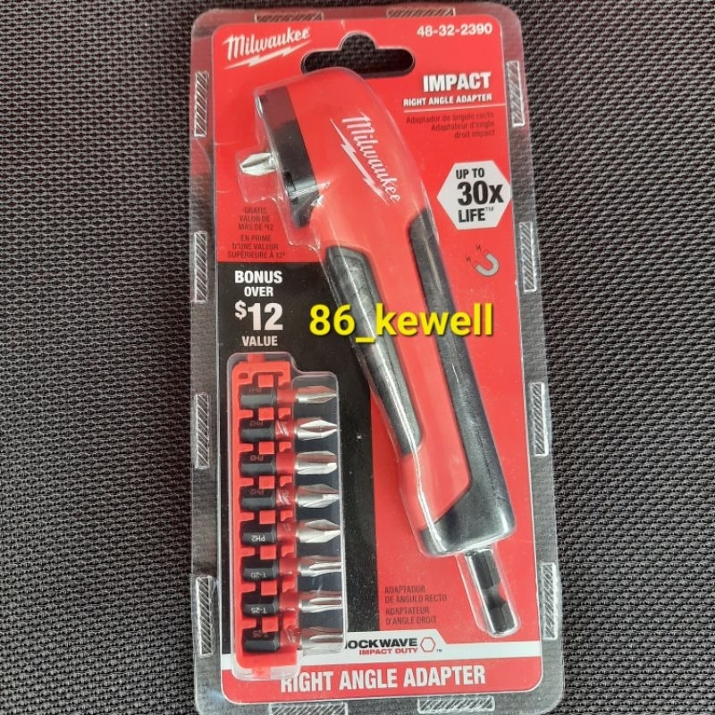 Jual Milwaukee impact right angle adapter (48-32-2390) | Shopee Indonesia Jual Milwaukee impact right angle adapter (48-32-2390) | Shopee Indonesia