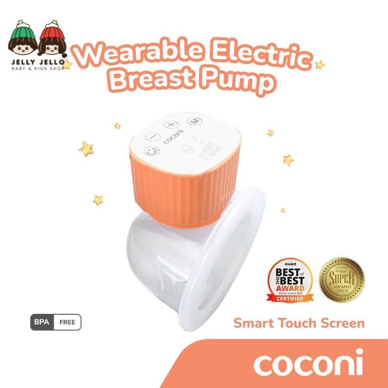 Jual COCONI Hands Free Wearable Electric Breast Pump / Pompa Asi ...