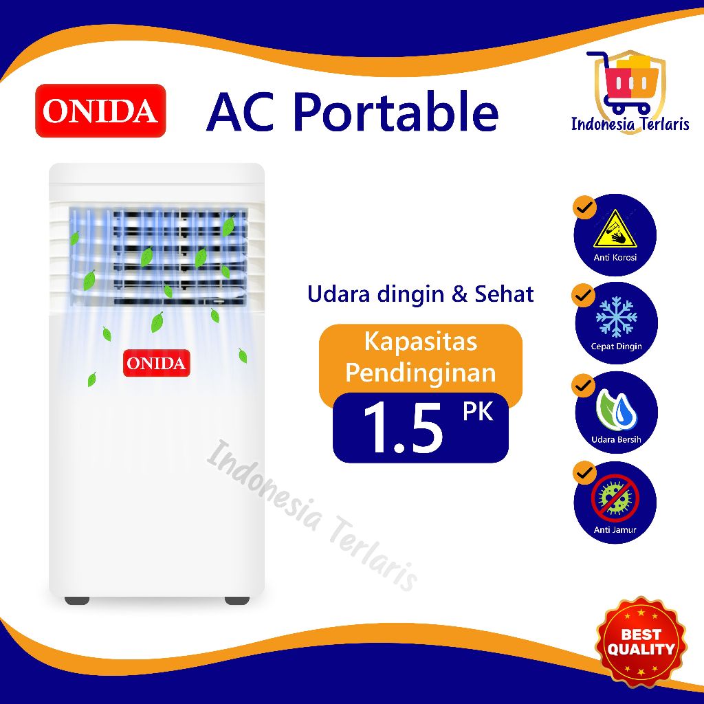 Jual ONIDA AC 1/2 PK.AC Portable 1.5PK.Low Watt.Baru.Pendinginan Cepat ...