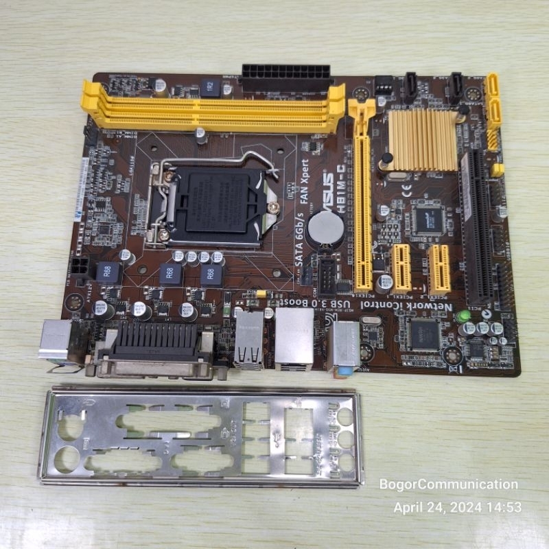 Jual Motherboard H81 Asus H81M-C Intel Haswell Socket 1150 DDR3 | Shopee Indonesia