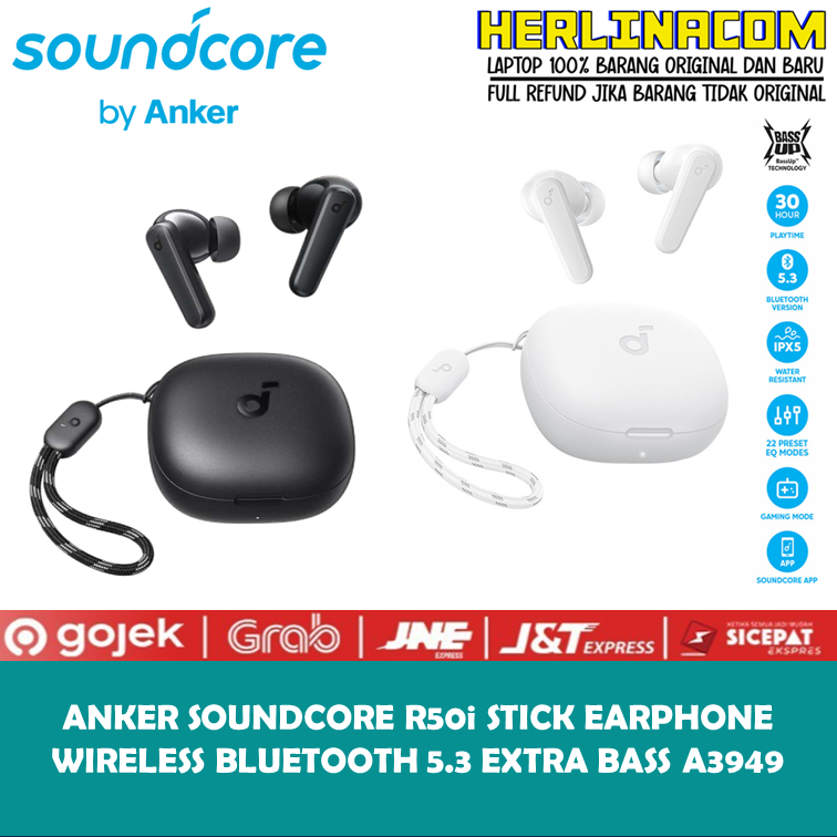 Jual ANKER SOUNDCORE A20I DOTS / R50I STICK / R50I NC EARPHONE WIRELESS ...