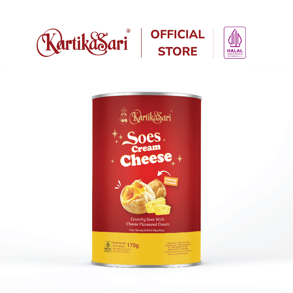 Jual Soes Cream Cheese Can - Sus Krim Keju | Shopee Indonesia