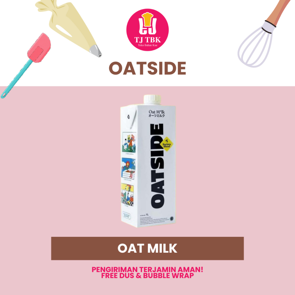 Jual OATSIDE Oatmilk 1L (Susu Gandum Oatside) | Shopee Indonesia