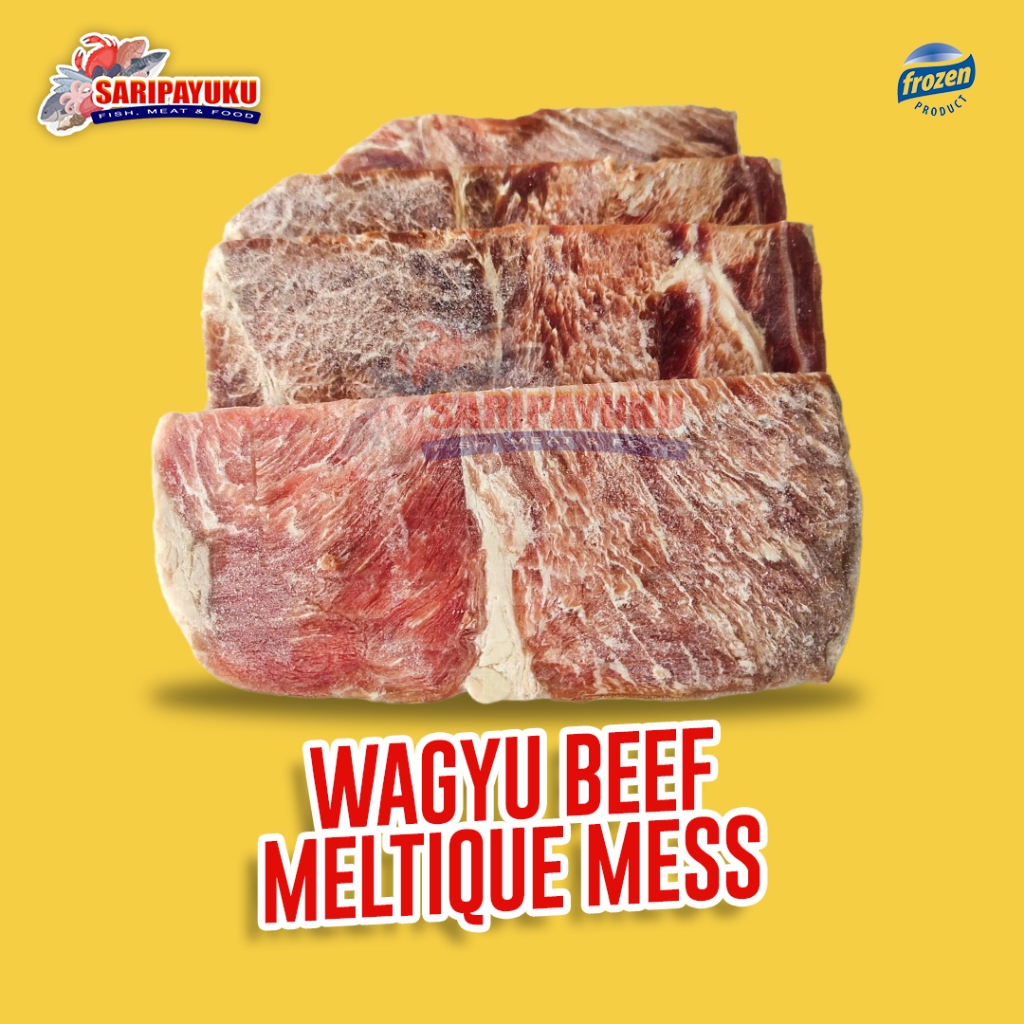 Jual Wagyu Mess Meltique / Daging Wagyu Mess 1 Kg / Wagyu Meltique ...