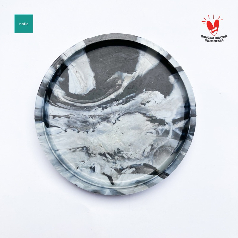 Jual Notic Coaster form recycled plastic waste tatakan gelas serba guna ...