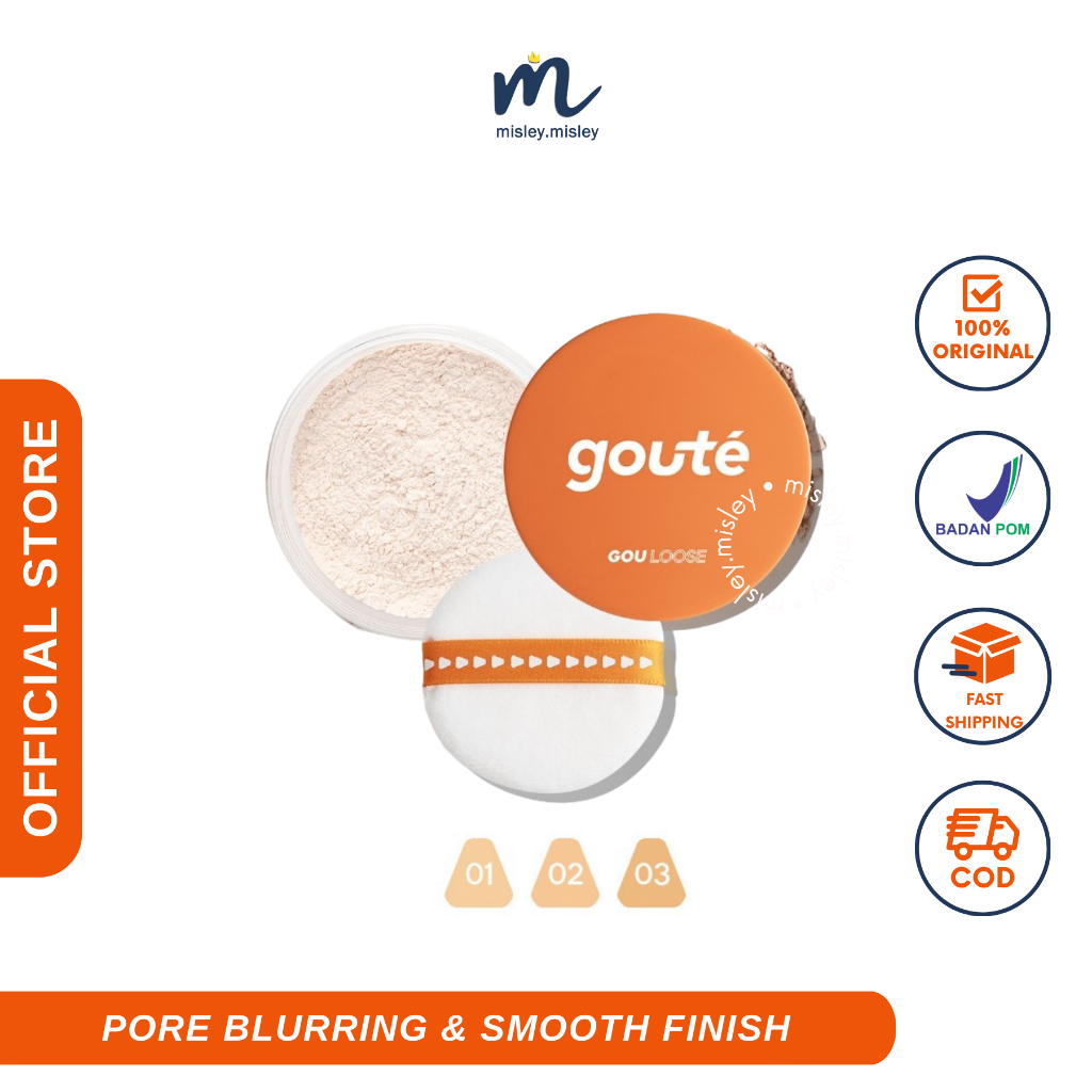 Jual MISLEY - GOUTE Gouloose - Matte Loose Powder with Smooth Finish ...