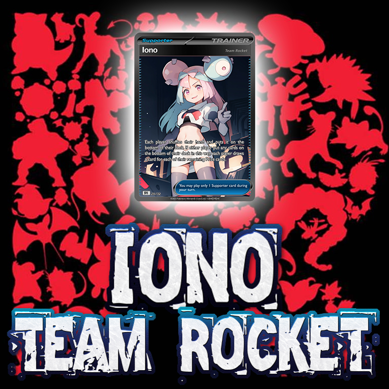Jual KARTU POKEMON TCG HOLOGRAM SPECIAL TRAINER IONO - TEAM ROCKET | Shopee Indonesia