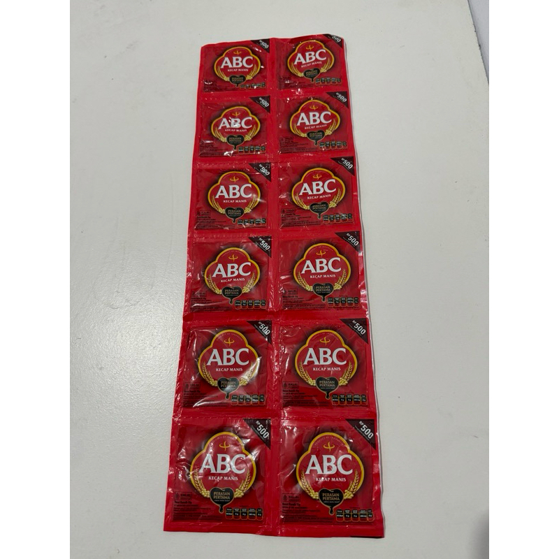Jual Kecap manis ABC sachet 12 x 15 gram kecap sachet renteng | Shopee ...