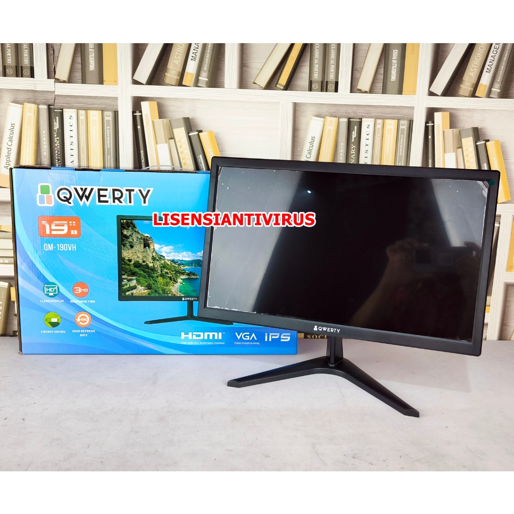 Jual Monitor LED QWERTY QM-190VH 19" Flat IPS 768p 75 Hz Monitor ...