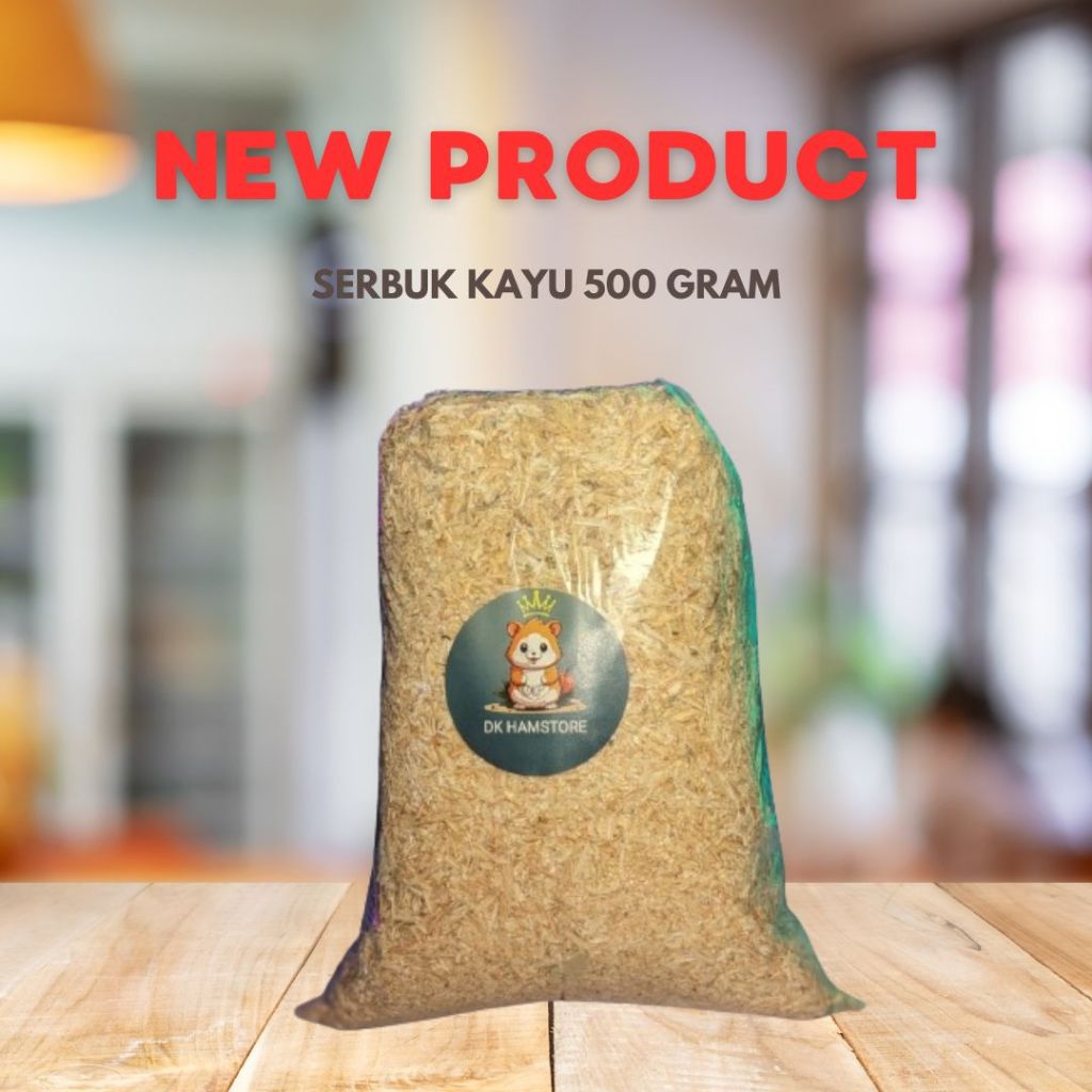 Jual alas serbuk kayu hamster alas kandang hamster 500 gram untuk alas ...