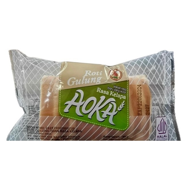 Jual AOKA ROTI PANGGANG 65gr COKLAT VANILA SUSU KEJU MIX FRUITS ...