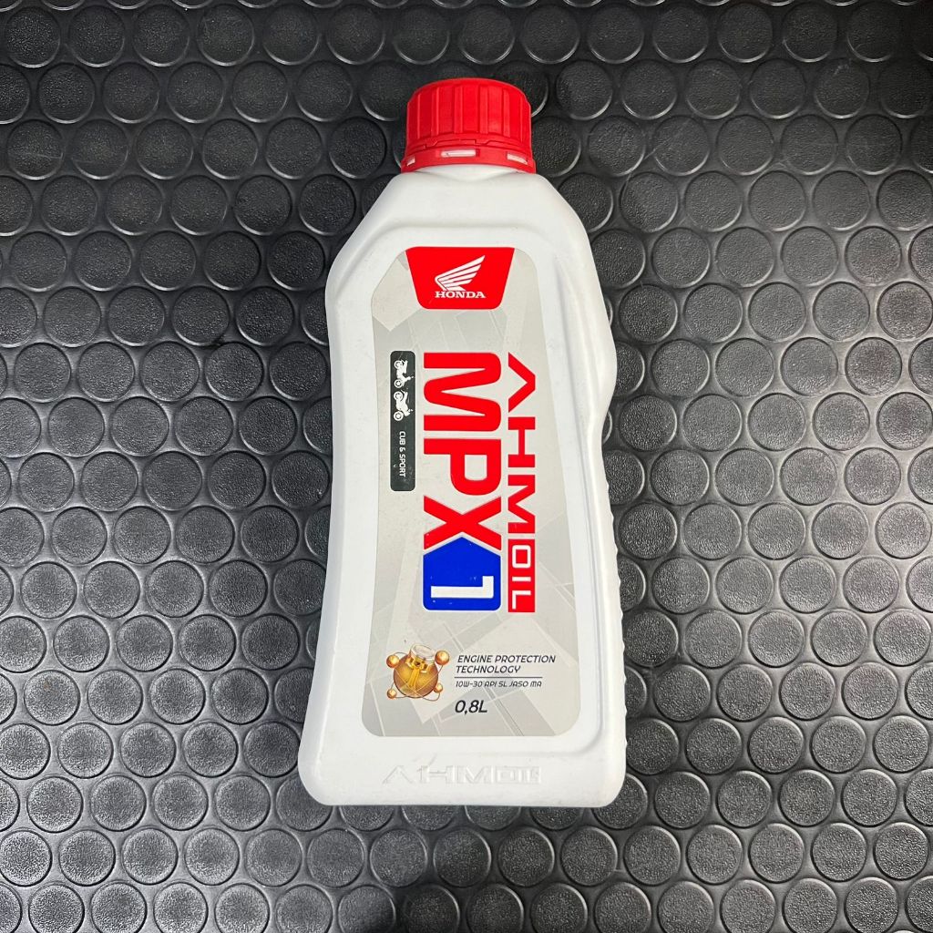 Jual OLI AHM MPX 1 10W-30/ OLI MESIN MPX 1 0,8L/800ML | Shopee Indonesia