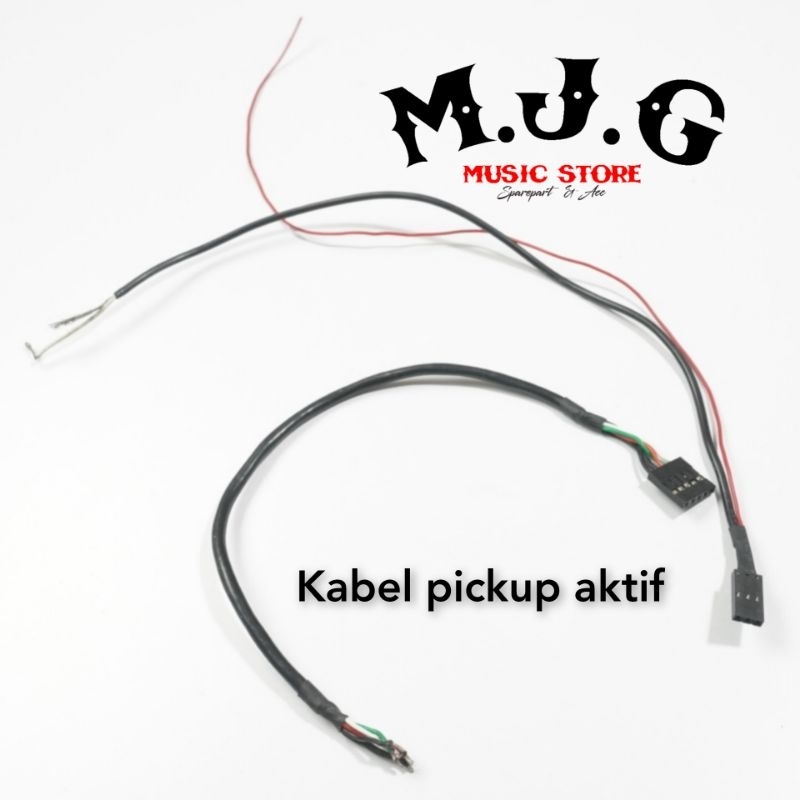 Jual kabel wiring socket pickup aktif gitar or bass elektrik 5 dan 3 ...