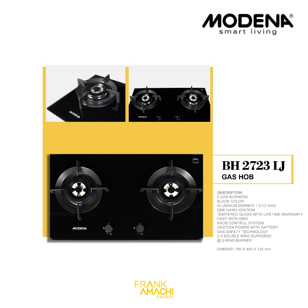 Jual KOMPOR TANAM BH 2723 LJ (GAS HOB) | Shopee Indonesia