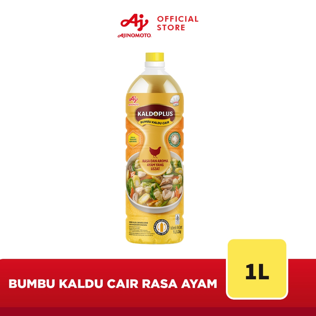 Jual KALDOPLUS Bumbu Kaldu Cair Rasa Ayam Chicken Liquid Broth 1L ...