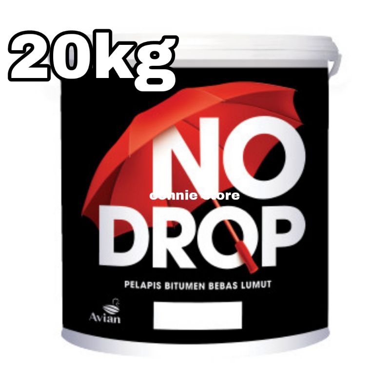 Jual No drop bitumen black 20kg cat pelapis tandon 20kg Nodrop | Shopee ...