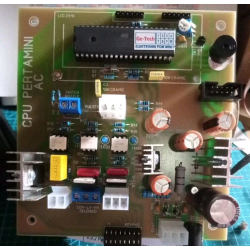 Jual CPU Dispenser Pom Mini Ac Pertamini Program Standar Rangkaian Umum ...