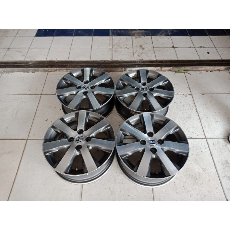 Jual velg mobil original honda freed r15 seken 4 pcs pnp brio mobilio ...