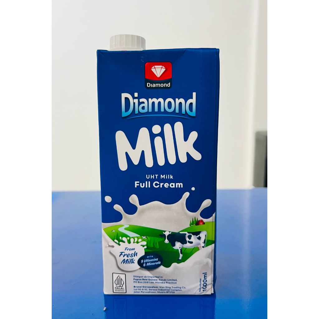 Jual Diamond Milk Uht Full Cream 1liter | Shopee Indonesia