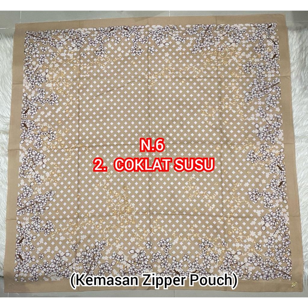 Jual [kemasan Pouch] Oskara Metal Logo Motif Azara Voal Miracle 110