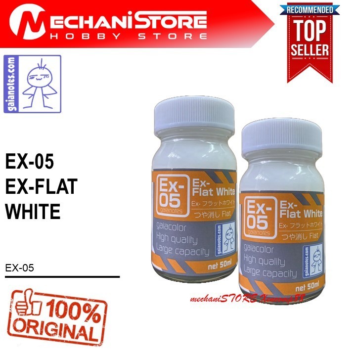 Jual GAIA Color EX-05 Flat White - Cat GaiaNotes EX05 Model Kit EX 05 ...